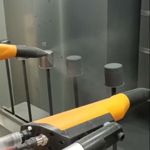 Ground Rail Automatic Powder Coating Line - Buy automatic powder ...